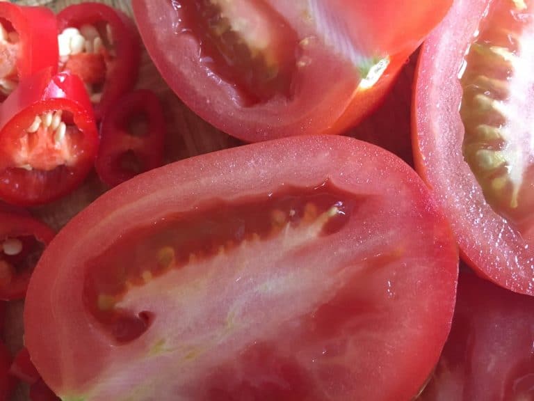 Bonfire Night Roast Tomato & Red Chilli Soup - Liana's Kitchen