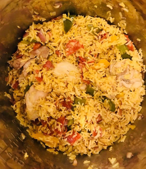 One Pot Spanish Chicken and Rice for Instant Pot (or any electric ...