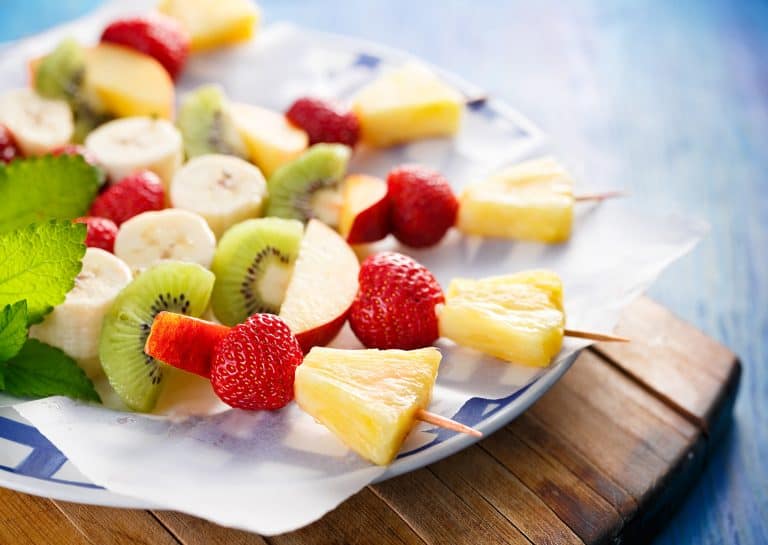 Fruit Kebabs - A Fun And Tasty Way To Eat A Fruit Salad - Liana's Kitchen
