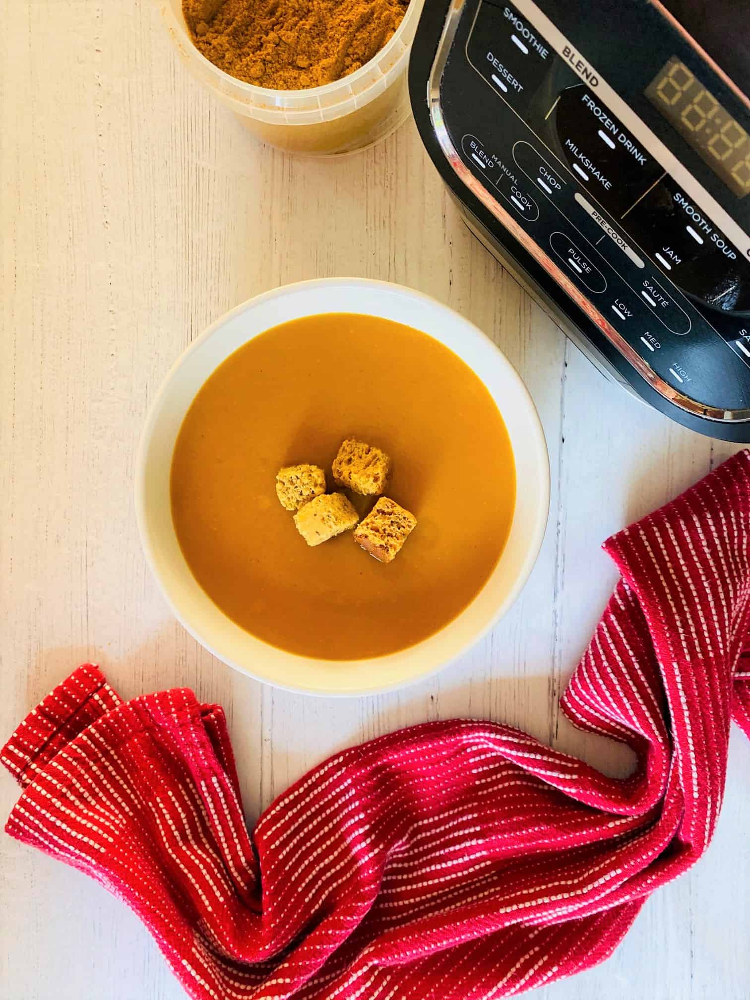Spiced Carrot Soup In A Soup Maker Liana s Kitchen
