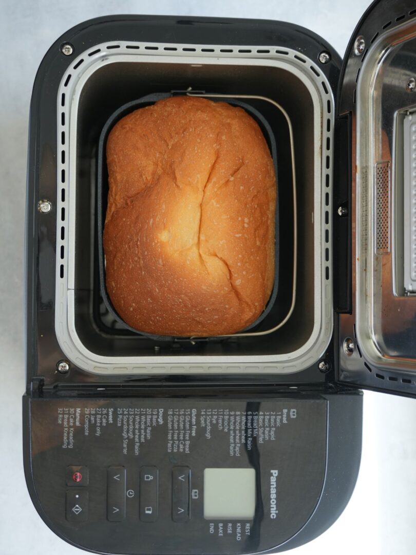 Bread Maker Milk Bread Recipe - Liana's Kitchen
