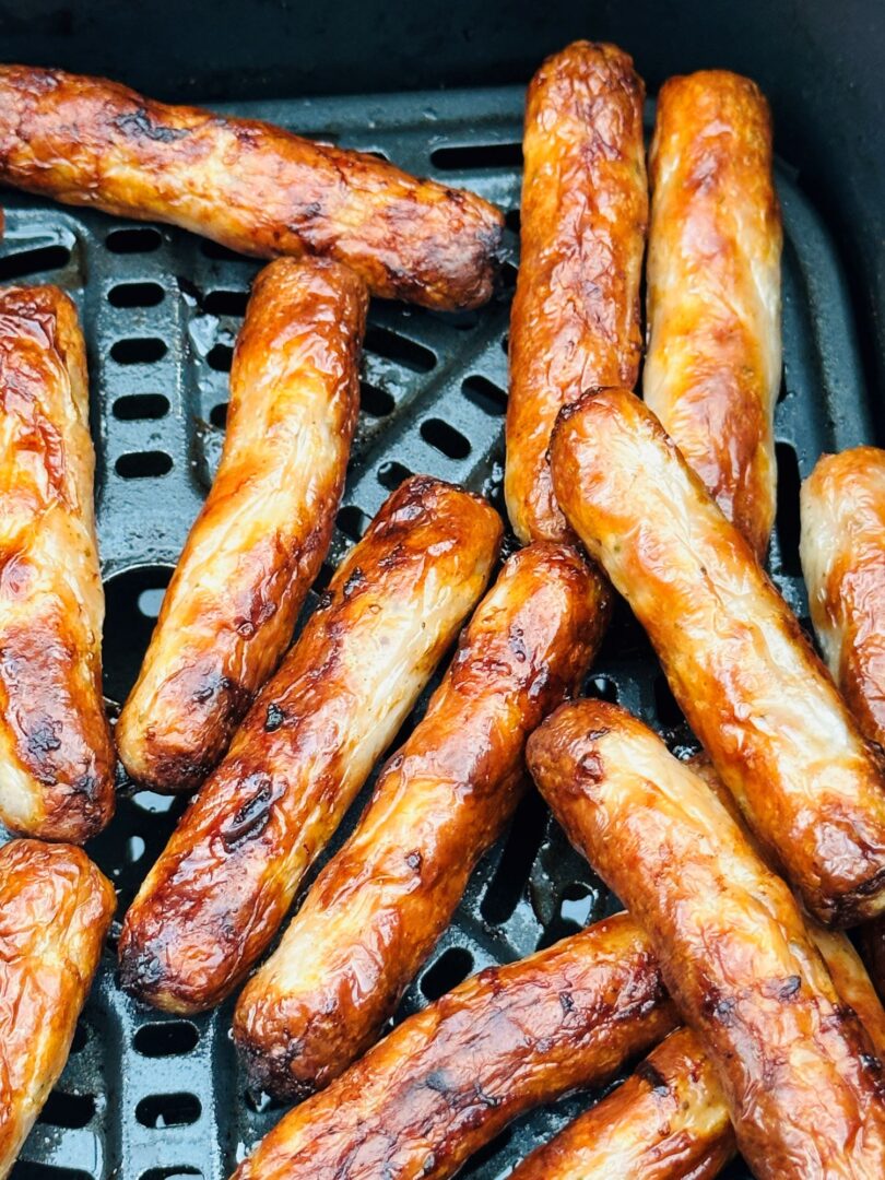 Air Fryer Chipolata Sausages - Liana's Kitchen