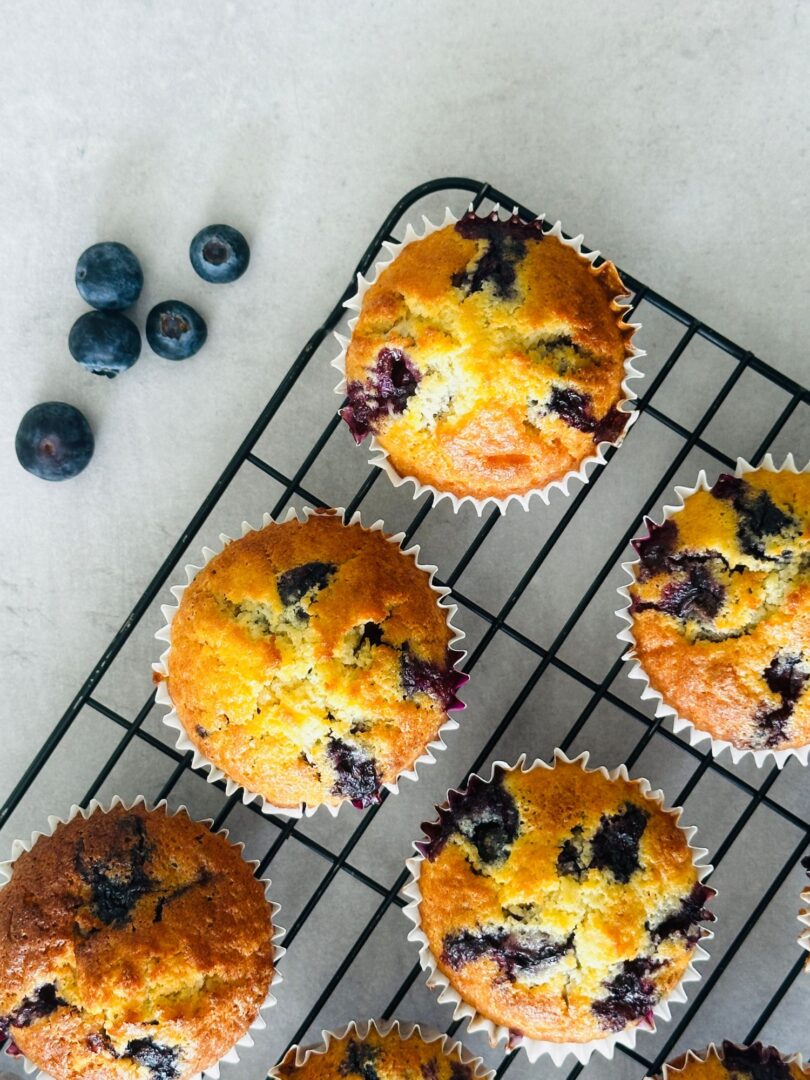 Blueberry Muffins Recipe - Liana's Kitchen
