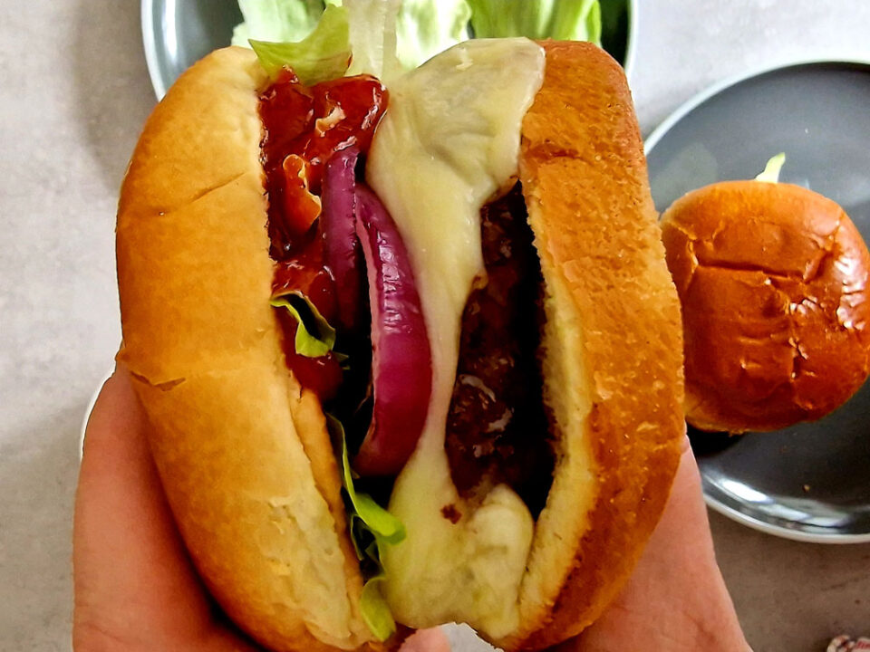 Air Fryer Burger - Liana's Kitchen