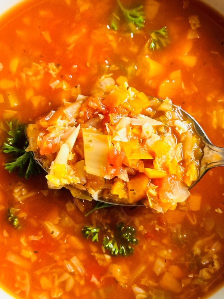 Ninja Soup Maker Cabbage, Carrot and Tomato Soup - Liana's Kitchen
