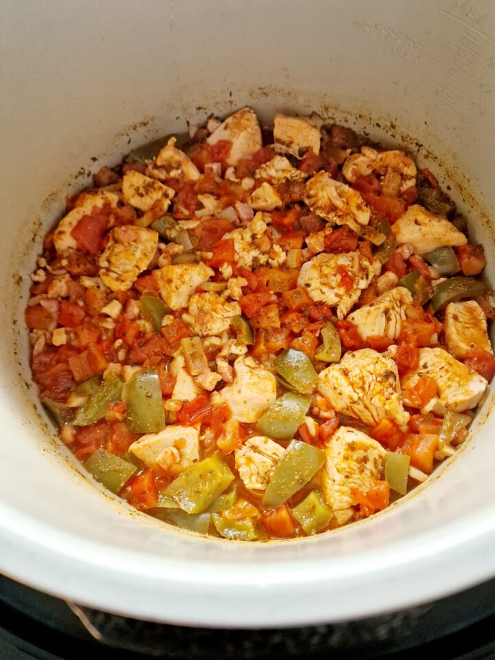 Quick and Easy Ninja Foodi Cajun Chicken and Rice - Liana's Kitchen