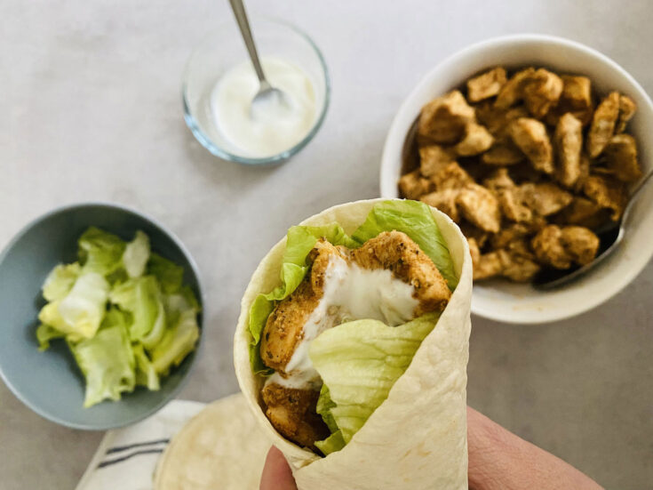 Fish Finger Wrap Recipe - Liana's Kitchen