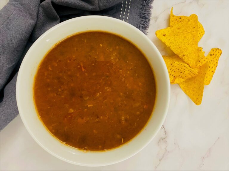 Simple Spicy Bean Soup In A Soup Maker - Liana's Kitchen