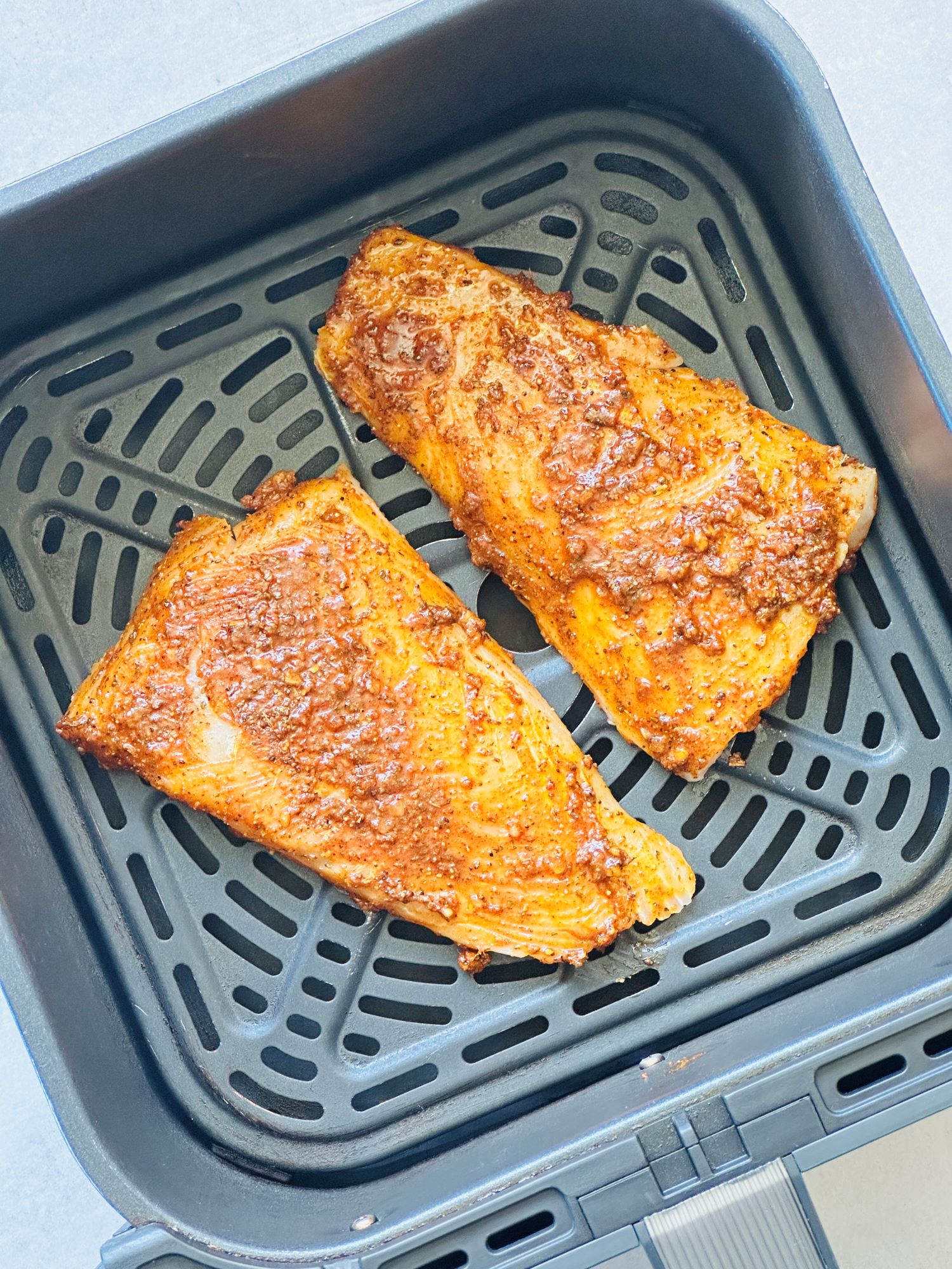 Cajun Garlic Butter Cod Air Fryer Recipe - Liana's Kitchen