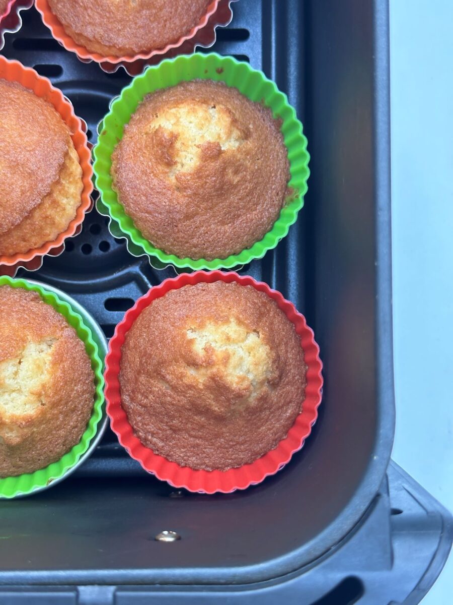 Quick And Easy Halloween Cupcakes In An Air Fryer - Liana's Kitchen