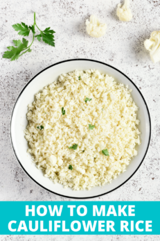 How To Make Cauliflower Rice - Liana's Kitchen