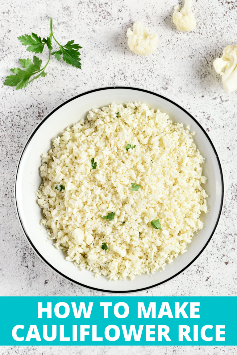 How To Make Cauliflower Rice - Liana's Kitchen