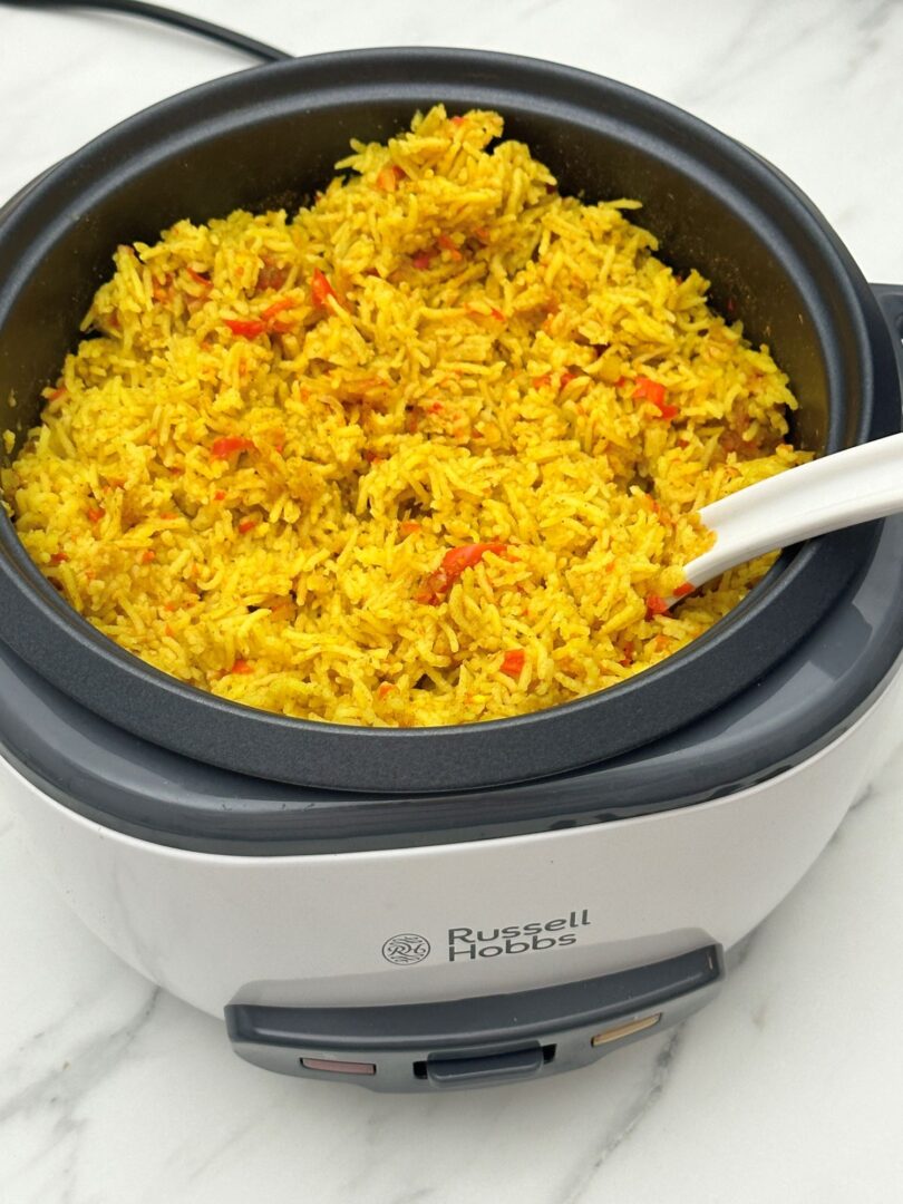 Curried Rice (In A Rice Cooker) - Liana's Kitchen