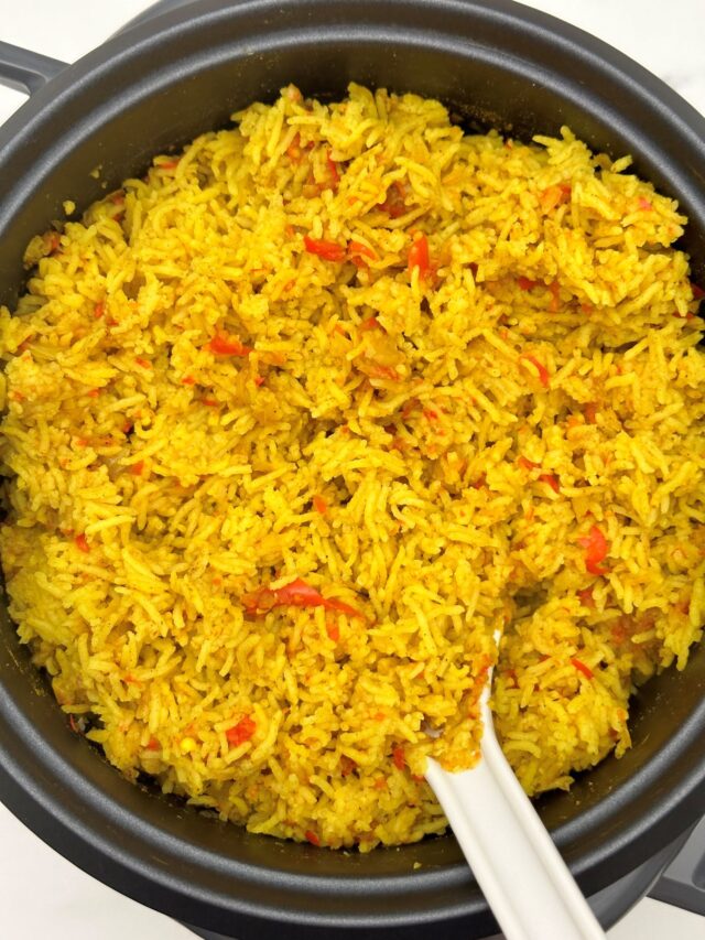 Curried Rice (In A Rice Cooker) - Liana's Kitchen