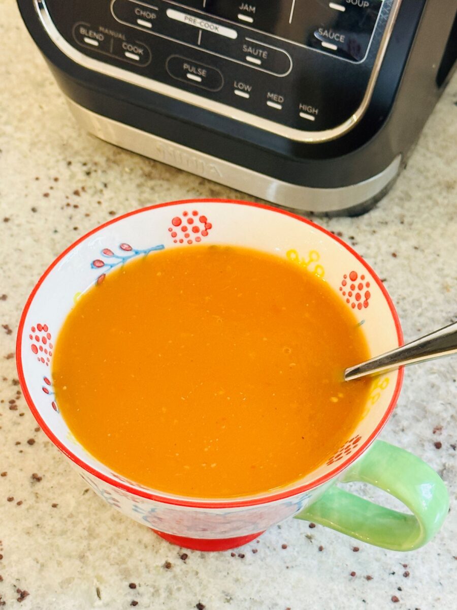 Spicy Tomato Soup In A Soup Maker Liana s Kitchen