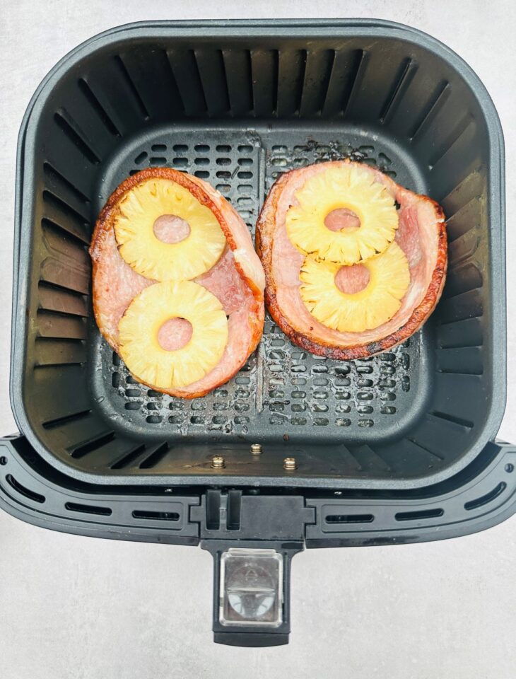 Air Fryer Gammon Steak - Enjoy With Pineapple or Fried Egg! - Liana's ...