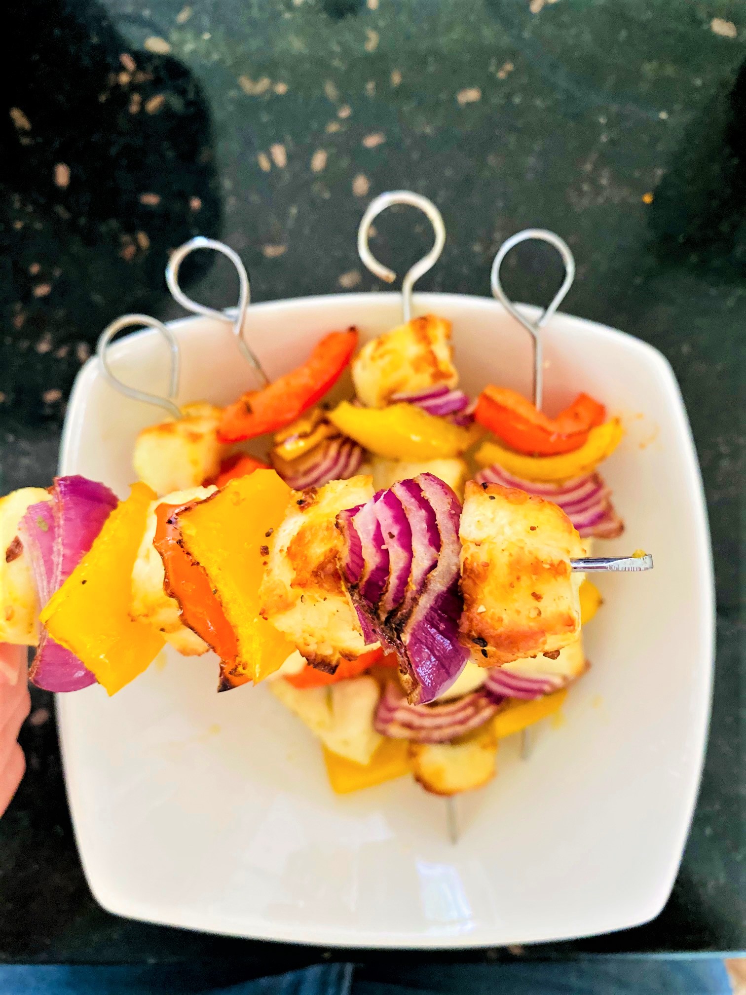 Halloumi Kebabs - Liana's Kitchen