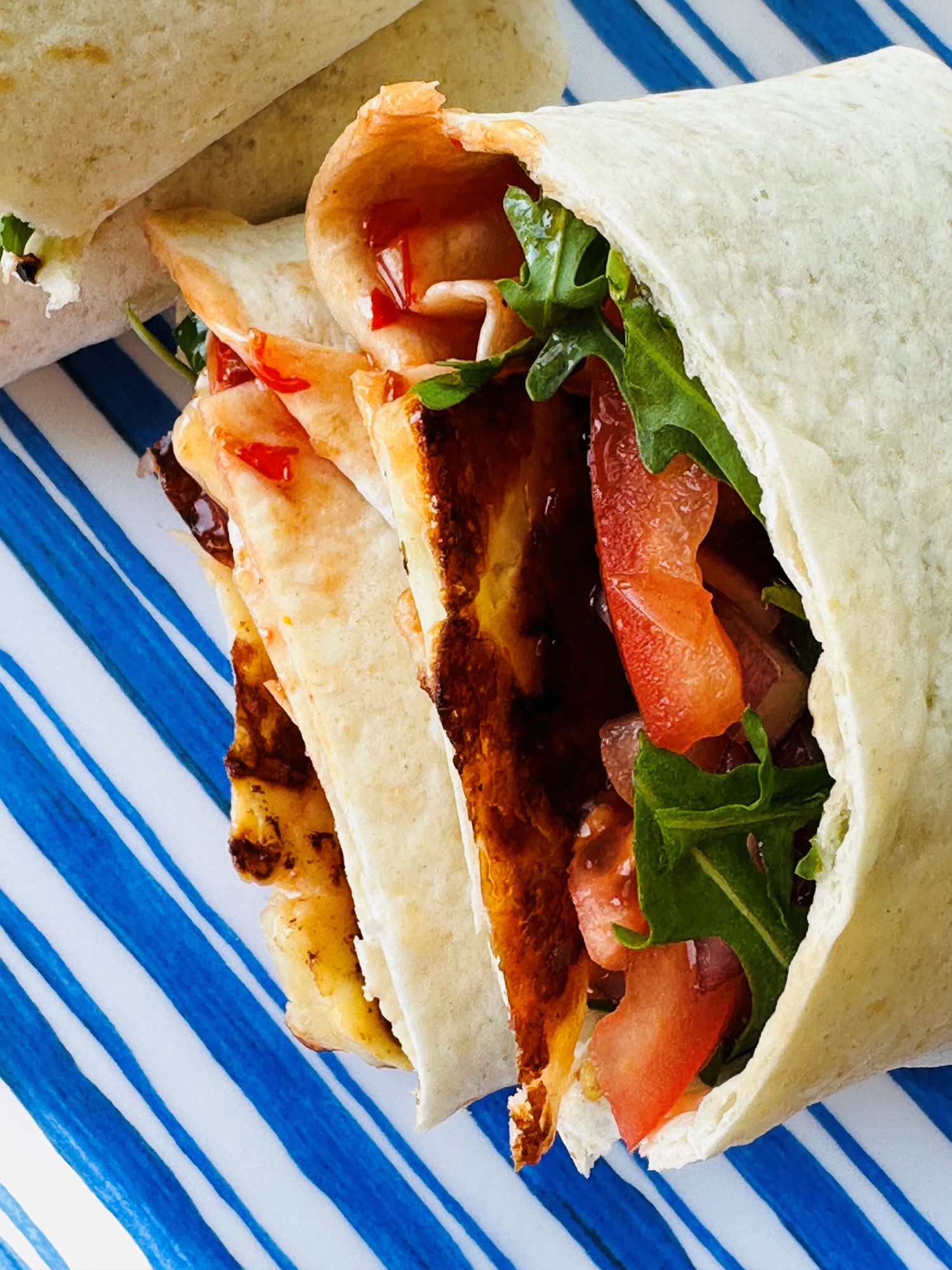Quick and Tasty Halloumi Wraps - Liana's Kitchen