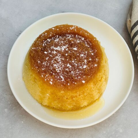 Microwave Treacle Sponge Pudding Recipe - Liana's Kitchen