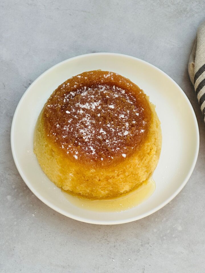 Microwave Treacle Sponge Recipe - Liana's Kitchen
