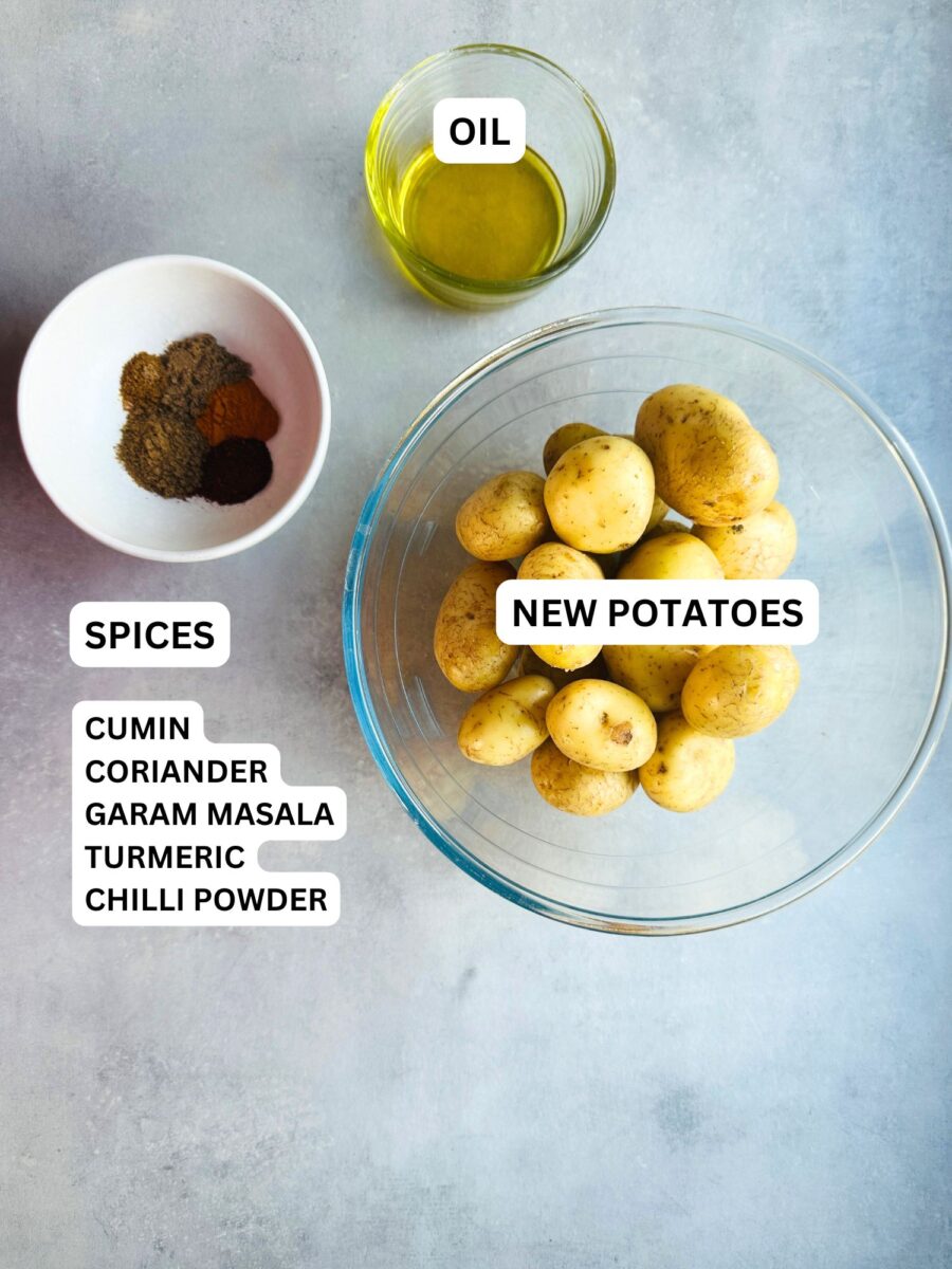 Air Fryer Bombay Inspired Potatoes - Liana's Kitchen