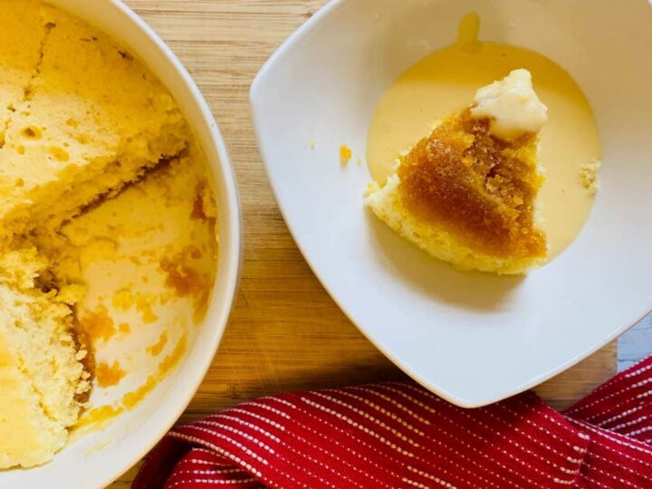 Microwave Treacle Sponge Recipe - Liana's Kitchen