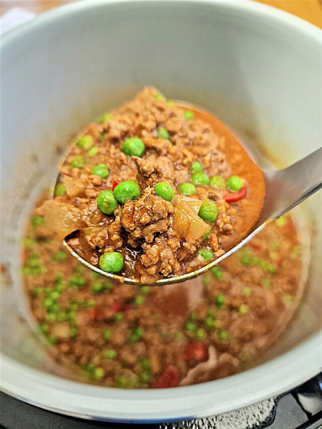 Ninja Foodi Curried Mince - Liana's Kitchen