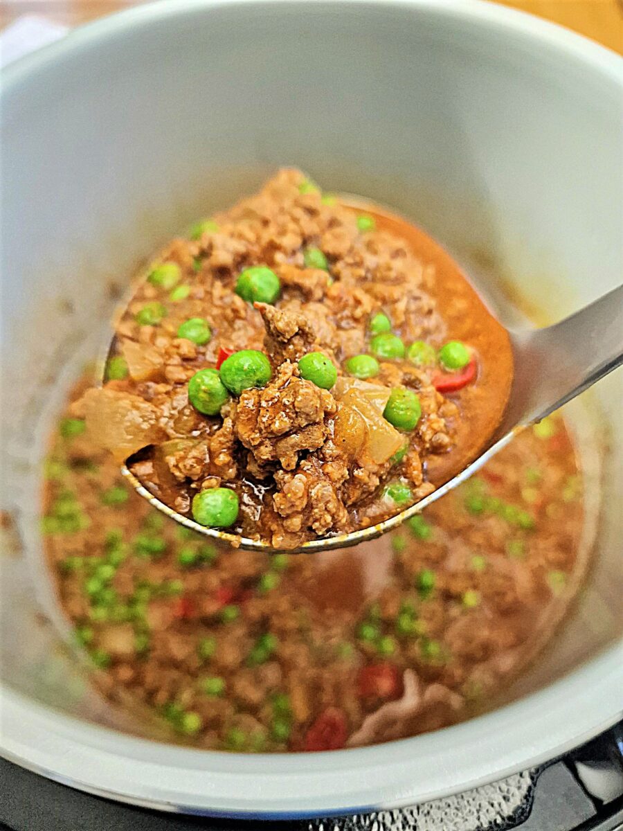 Ninja Foodi Curried Mince - Liana's Kitchen