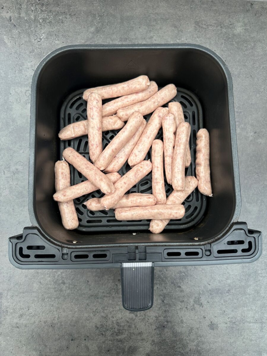 Air Fryer Chipolata Sausages - Liana's Kitchen
