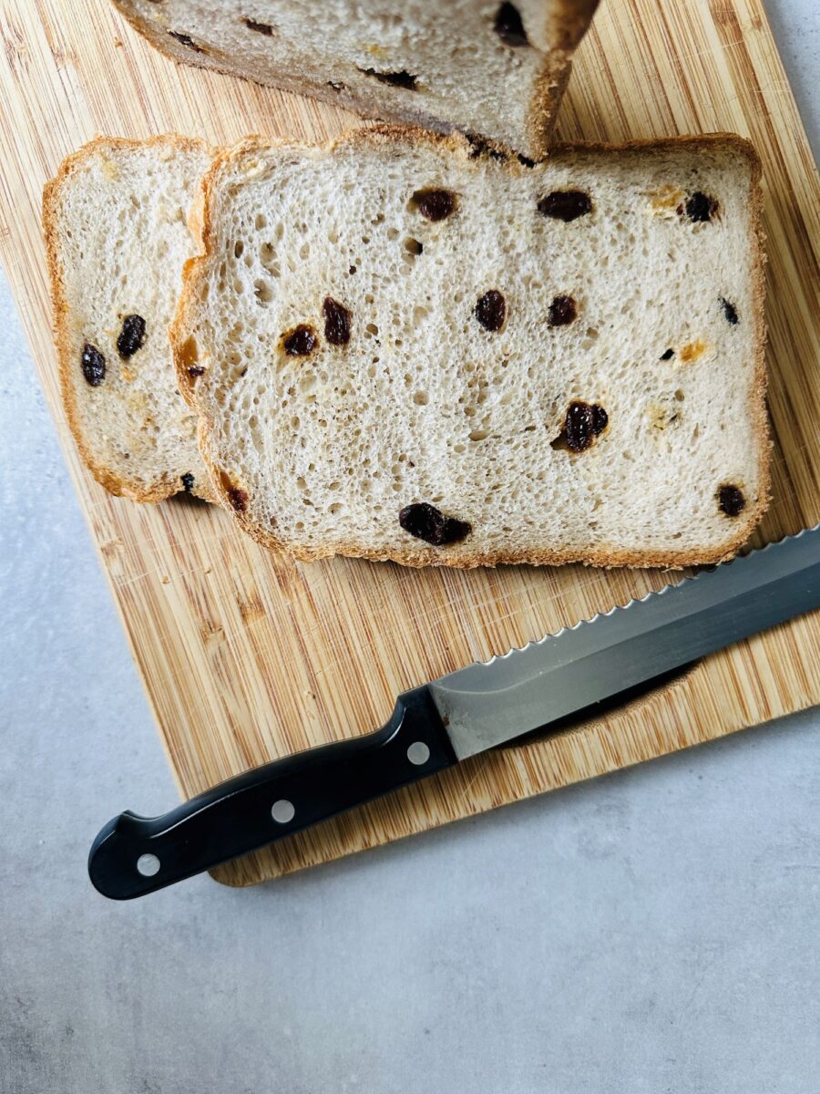 Bread Maker Raisin Bread - Liana's Kitchen