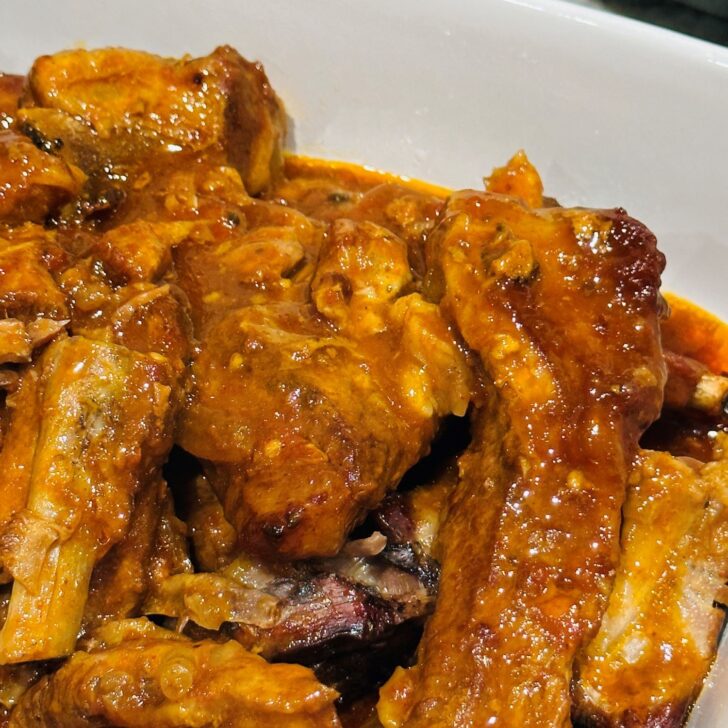 Soft and Tender Slow Cooker BBQ Pork Ribs - Liana's Kitchen