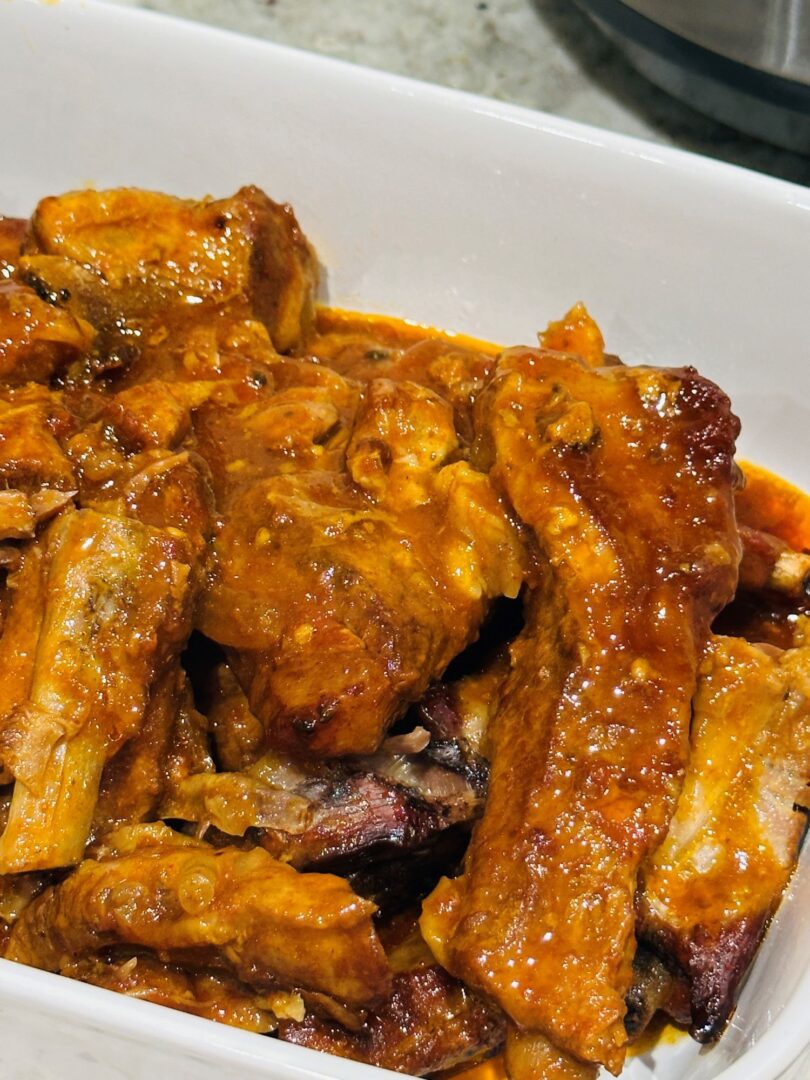 Soft and Tender Slow Cooker BBQ Pork Ribs - Liana's Kitchen
