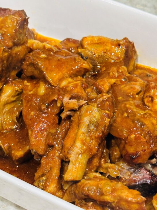 Soft and Tender Slow Cooker BBQ Pork Ribs - Liana's Kitchen