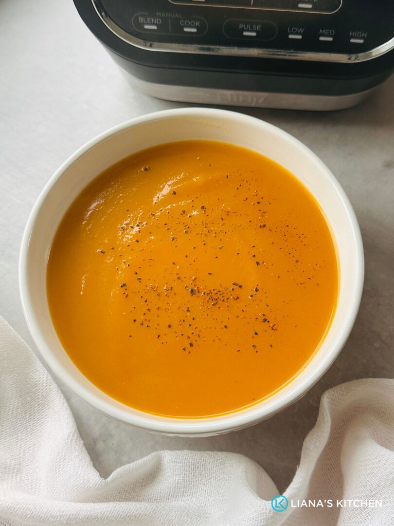 Carrot and Swede Soup (in a Soup Maker) - Liana's Kitchen