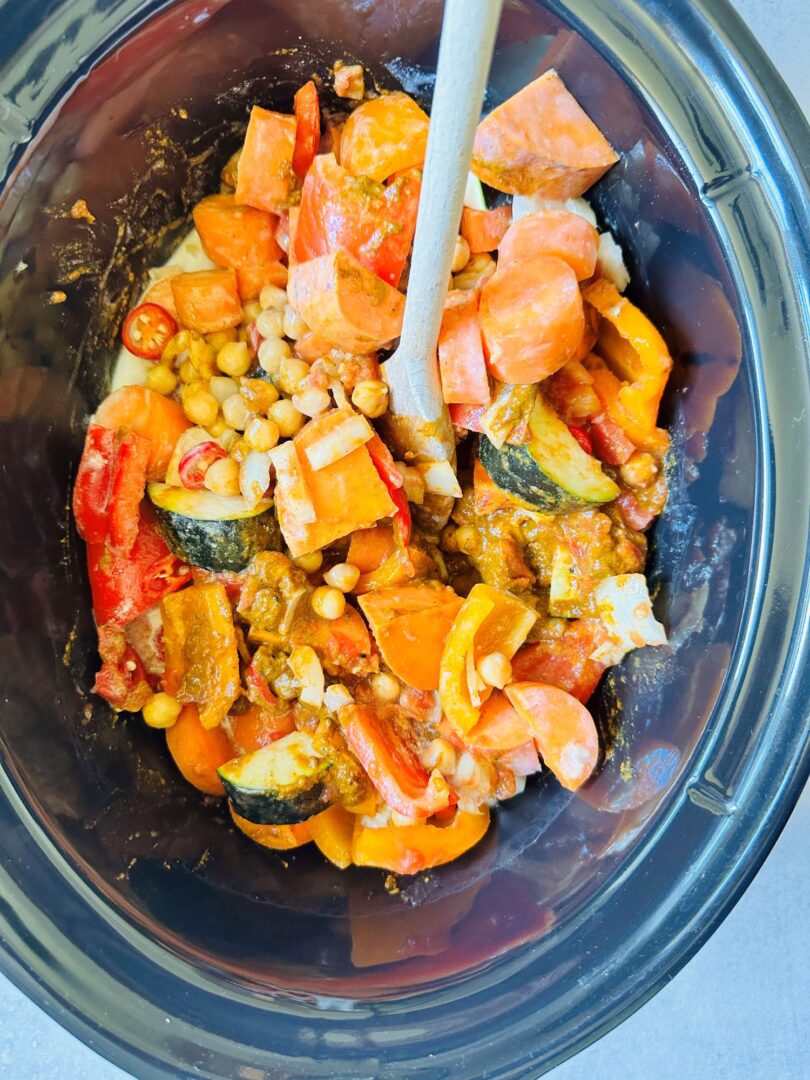 Slow Cooker Vegetable Curry - Liana's Kitchen